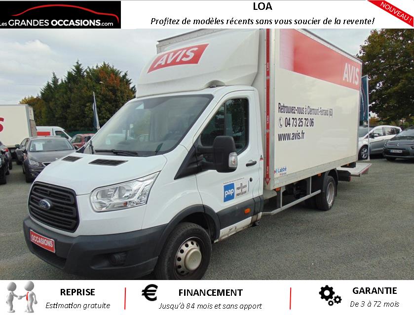 FORD TRANSIT 20M3 HAYON de 2015 - Chartres - Massoutre VO